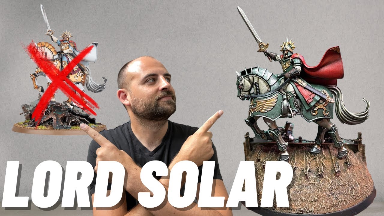 How to Paint the new Lord Solar model for Astra Militarum! - YouTube
