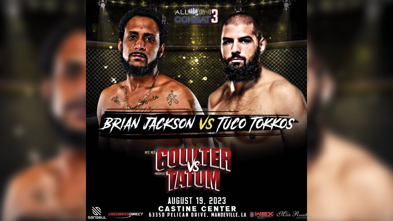 All In Combat 3 - Brian Jackson vs. Tuco Tokkos - YouTube