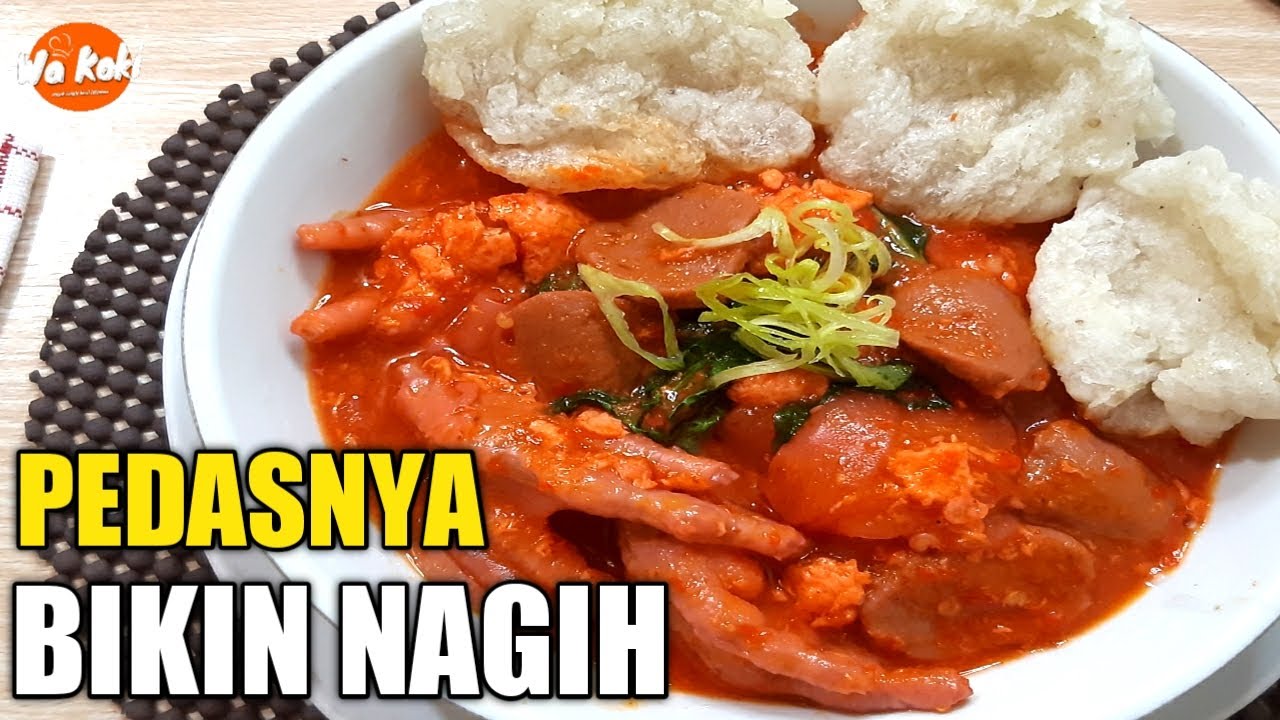 Resep SEBLAK CEKER CIRENG | PEDASNYA BIKIN NAGIH - YouTube