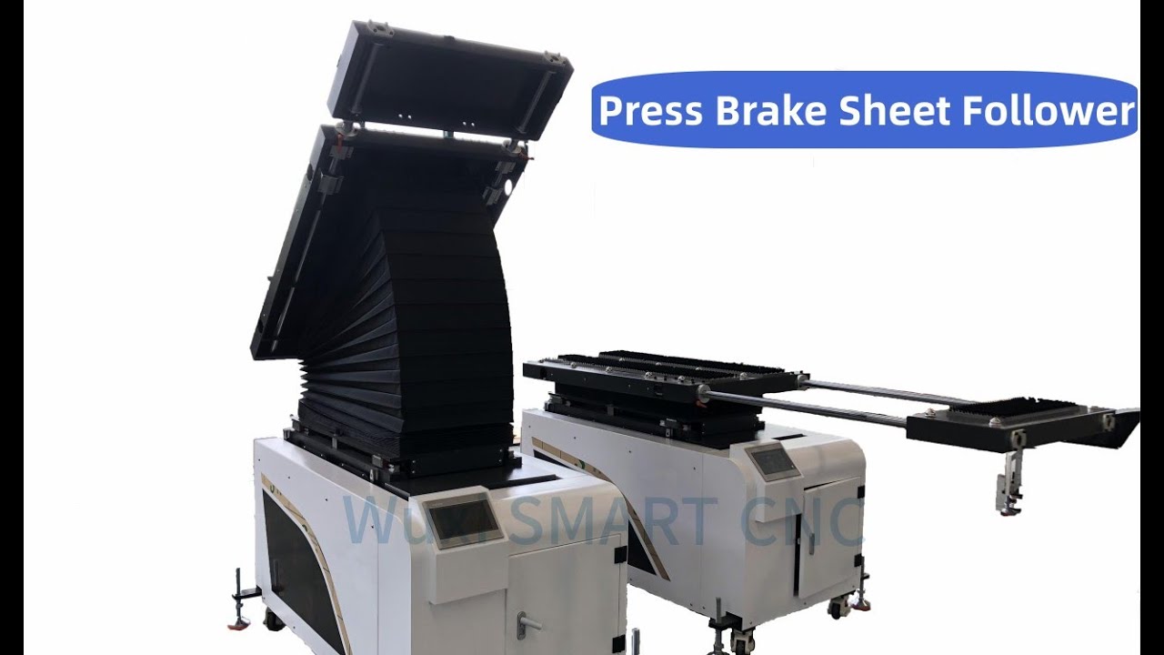 Press Brake Sheet Follower - YouTube