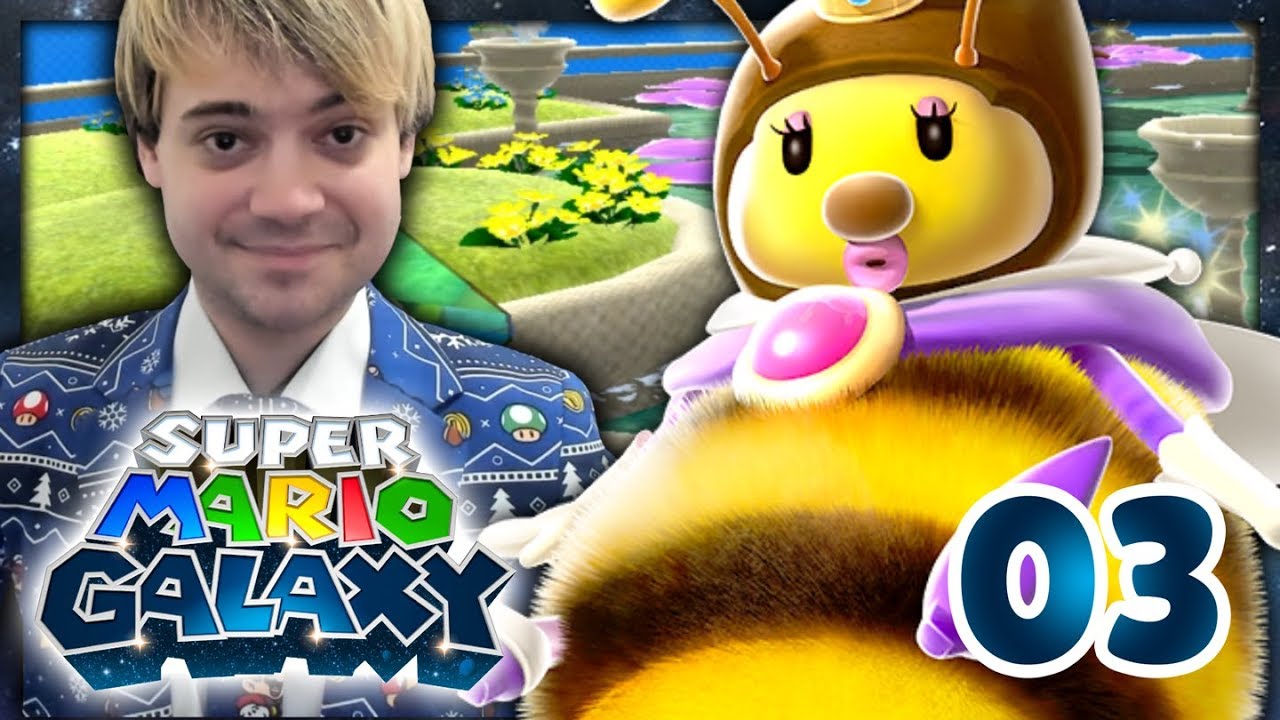 SUPER MARIO GALAXY #3 - RENCONTRE AVEC LA REINE DES ABEILLES ! - YouTube