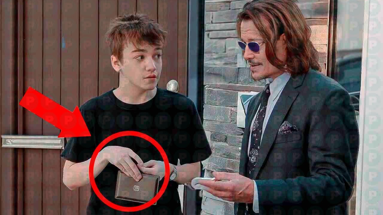 17-Year Old Returns Lost Wallet Not Knowing It's From Johnny Depp, Gets ...