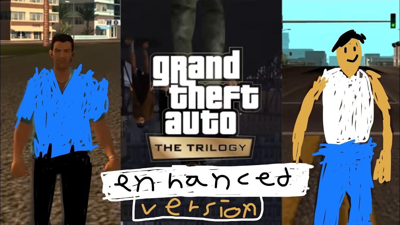 Grand Theft Auto THE TRILOGY - the definitive edition enhanced version ...