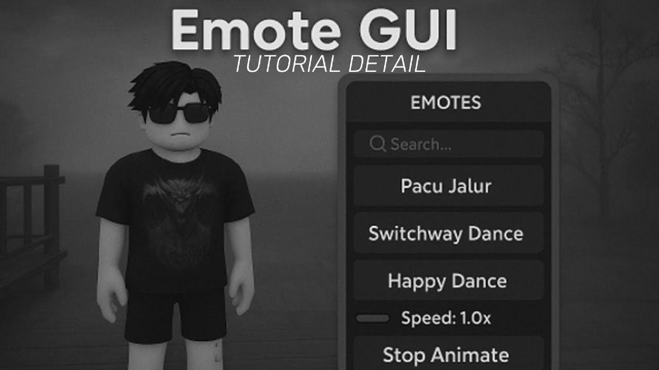 Dance And Emote GUI | Tutorial Detail (Free Model) | Roblox Studio ...
