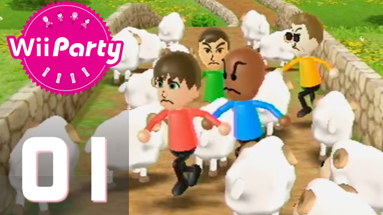 Let's Play Wii Party-Part 1 "The Sheep Bend To My Will!" - YouTube