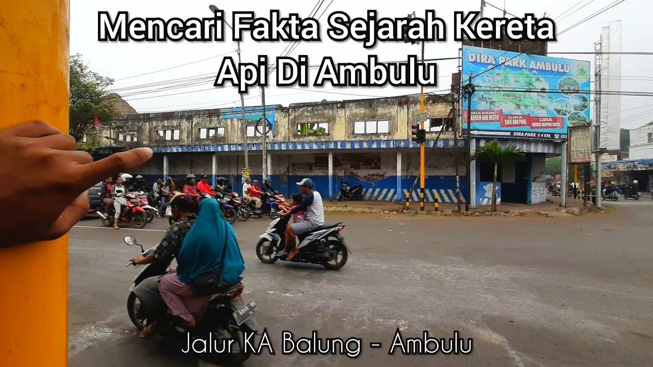 Mencari Fakta Sejarah Perkeretaapian Di Ambulu Jember Jalur KA Balung ...