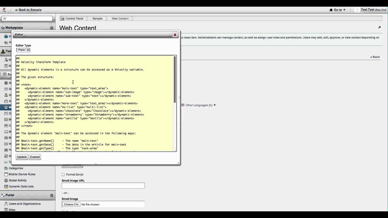 01 - Liferay Web Content: Create Web Content with Structures and ...
