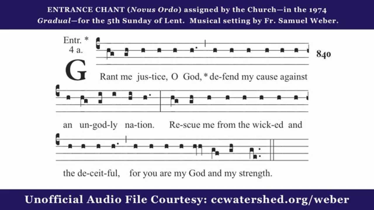 PROPER of the MASS • Simpler Musical Setting by Fr. Samuel Weber - YouTube