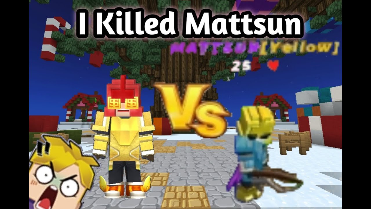 I killed real MATTSUN in bedwars - YouTube