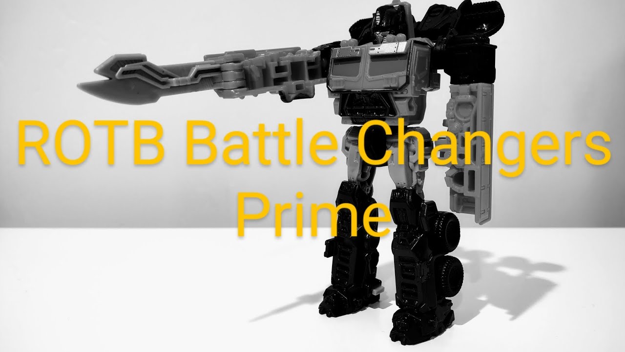 Transformers ROTB Battle Changers Optimus Prime - YouTube