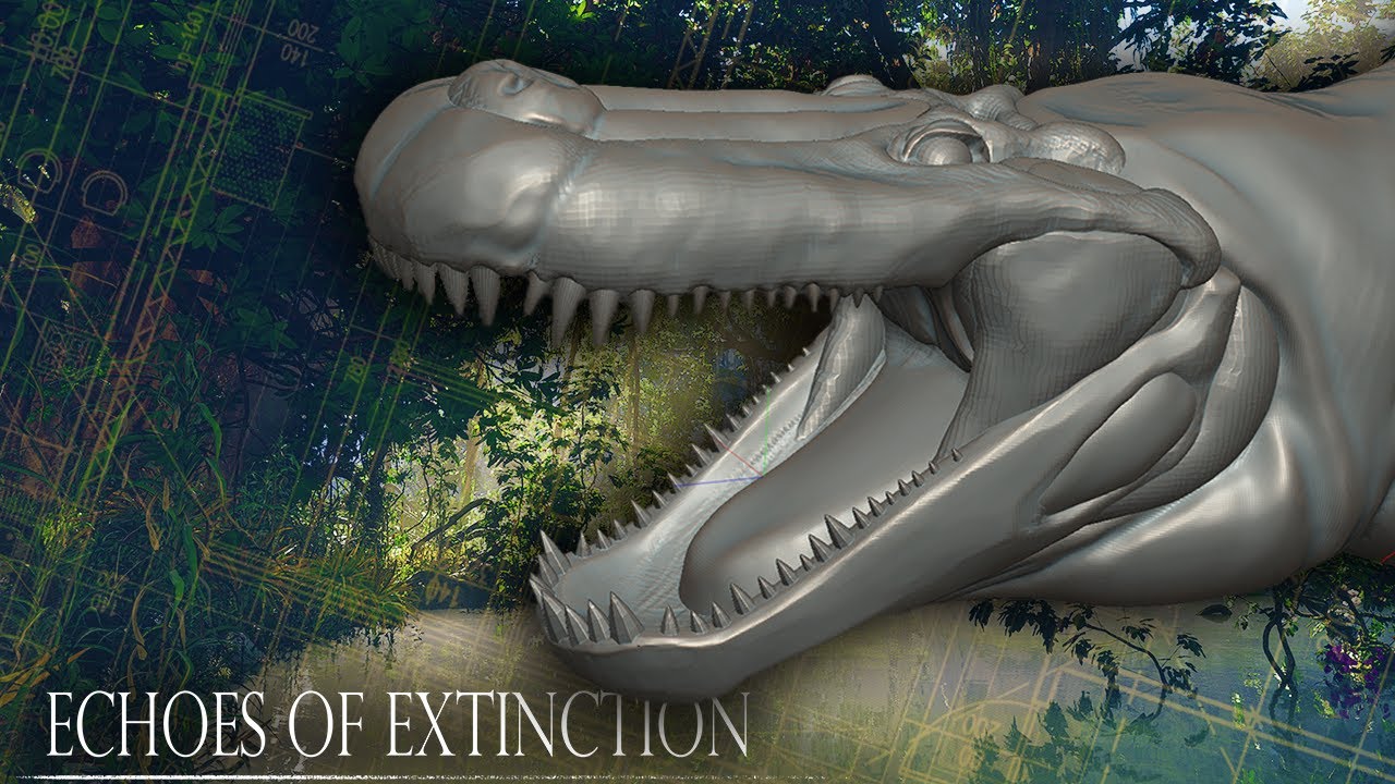 Bringing the Purussaurus to life | Part 6 | Echoes of Extinction - YouTube
