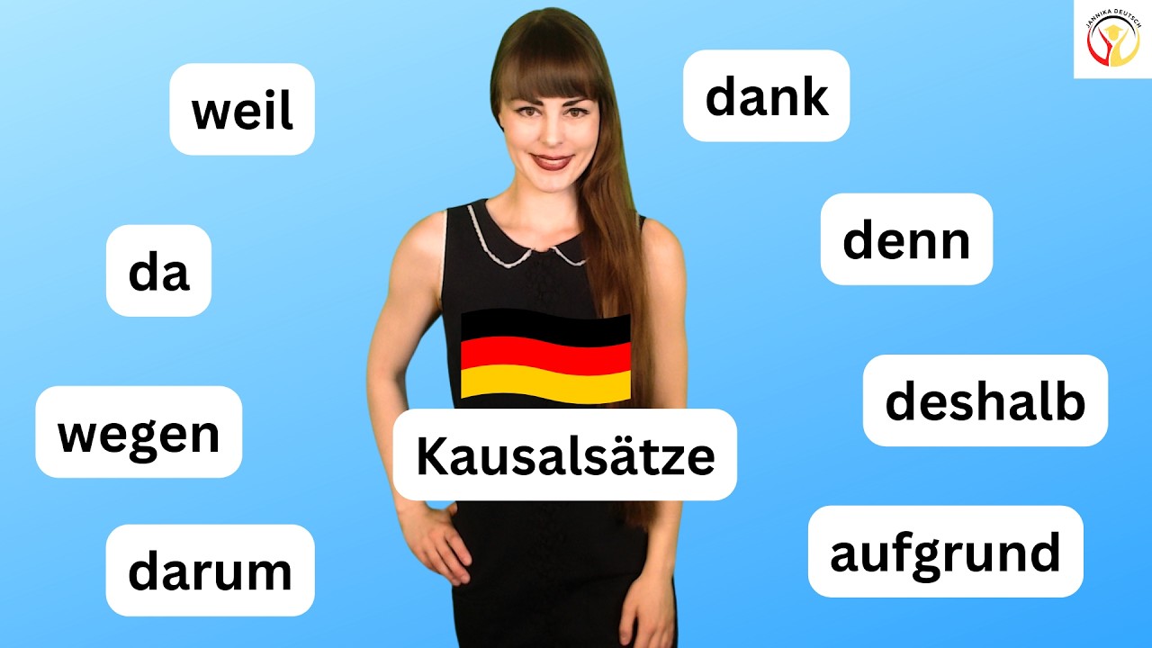 Warum lernst du Deutsch? - Weil, da, deshalb, darum 📚 Deutsche ...
