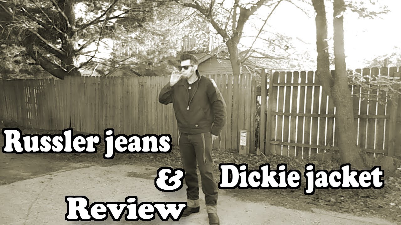 Rustler jeans and Dickie jacket (review) - YouTube