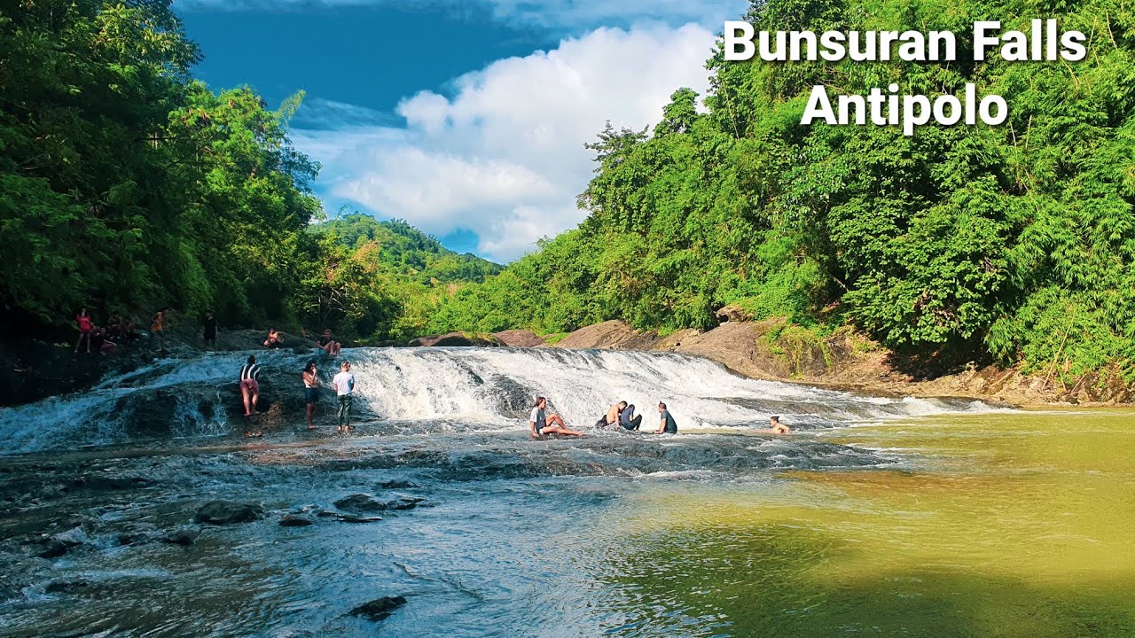 Bunsuran Falls Antipolo - YouTube