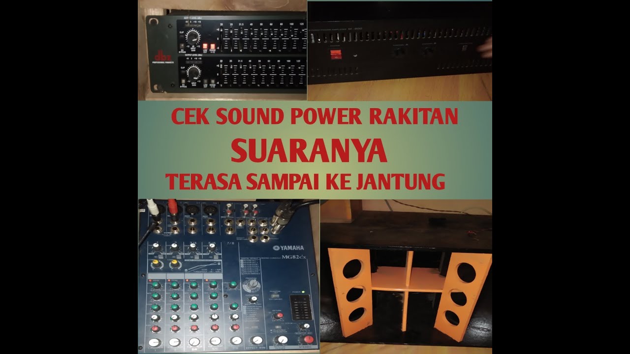 CEK SOUND POWER RAKITAN # 600 WATT # - YouTube