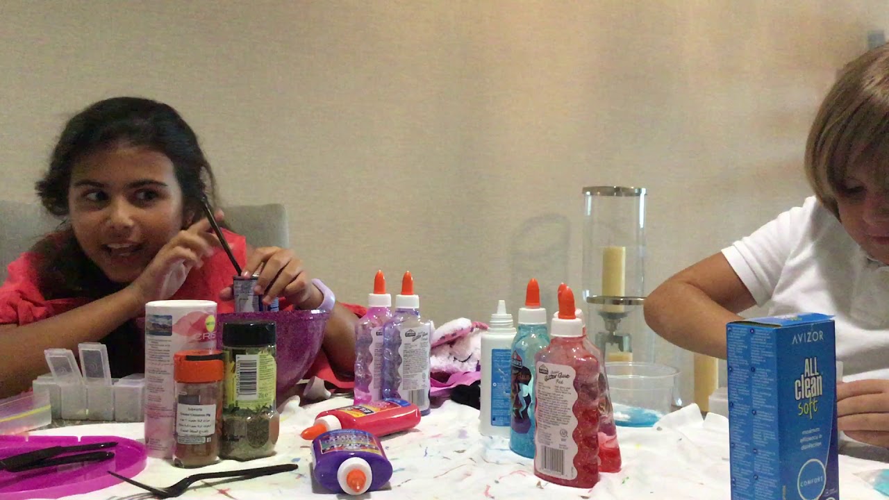 SLIME CHALLENGE PART 2 - YouTube
