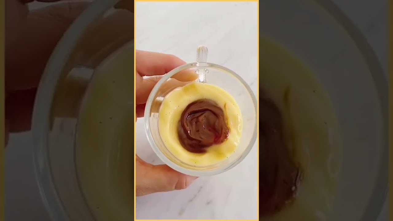 Postrecito de vainilla estilo shimmy serenito! Súper fácil y casero! # ...