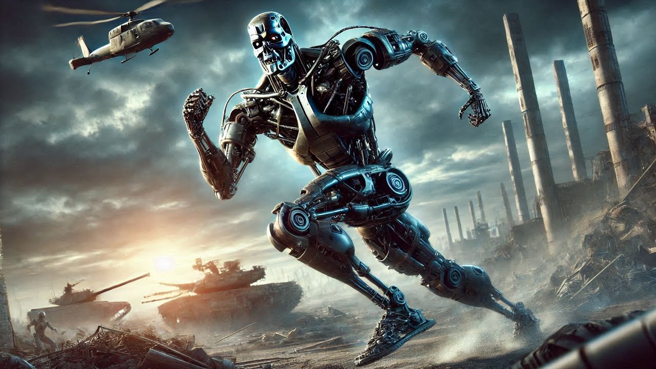 End of Terminators💥Intense Battle between Terminator and Robot Army#ai# ...