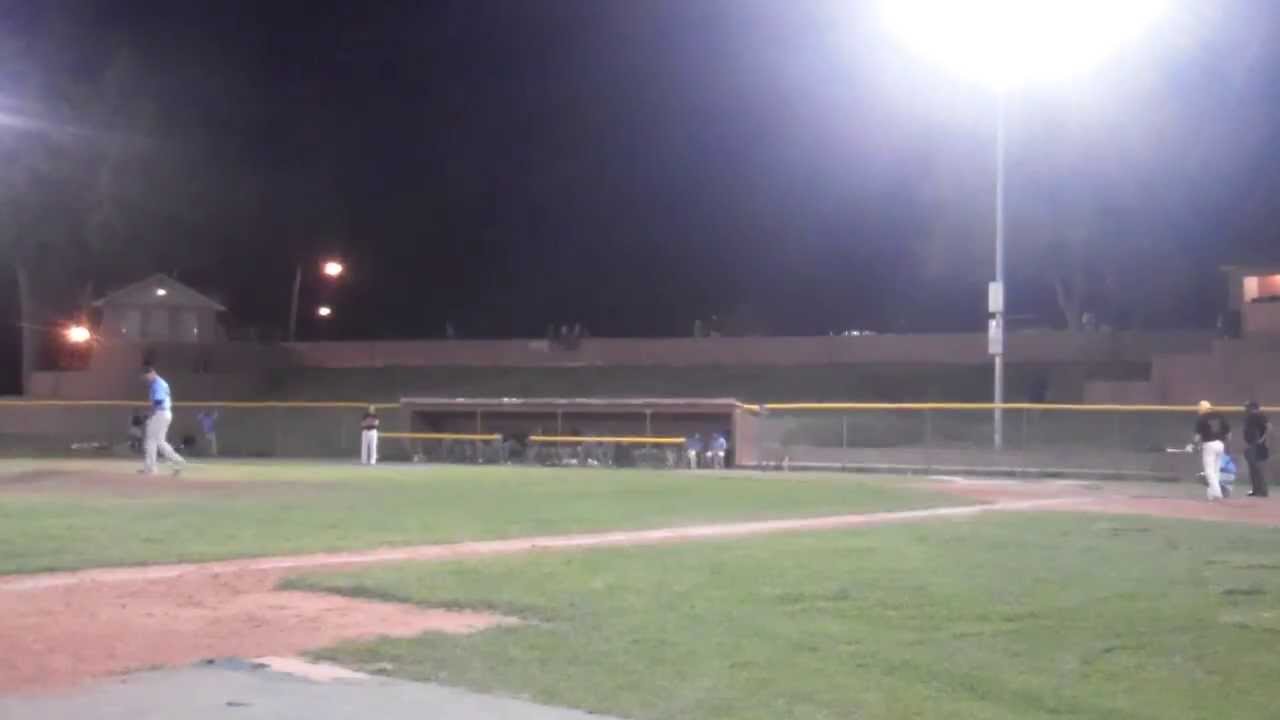Sam Briend strikes out Trinidad batter #2 - YouTube