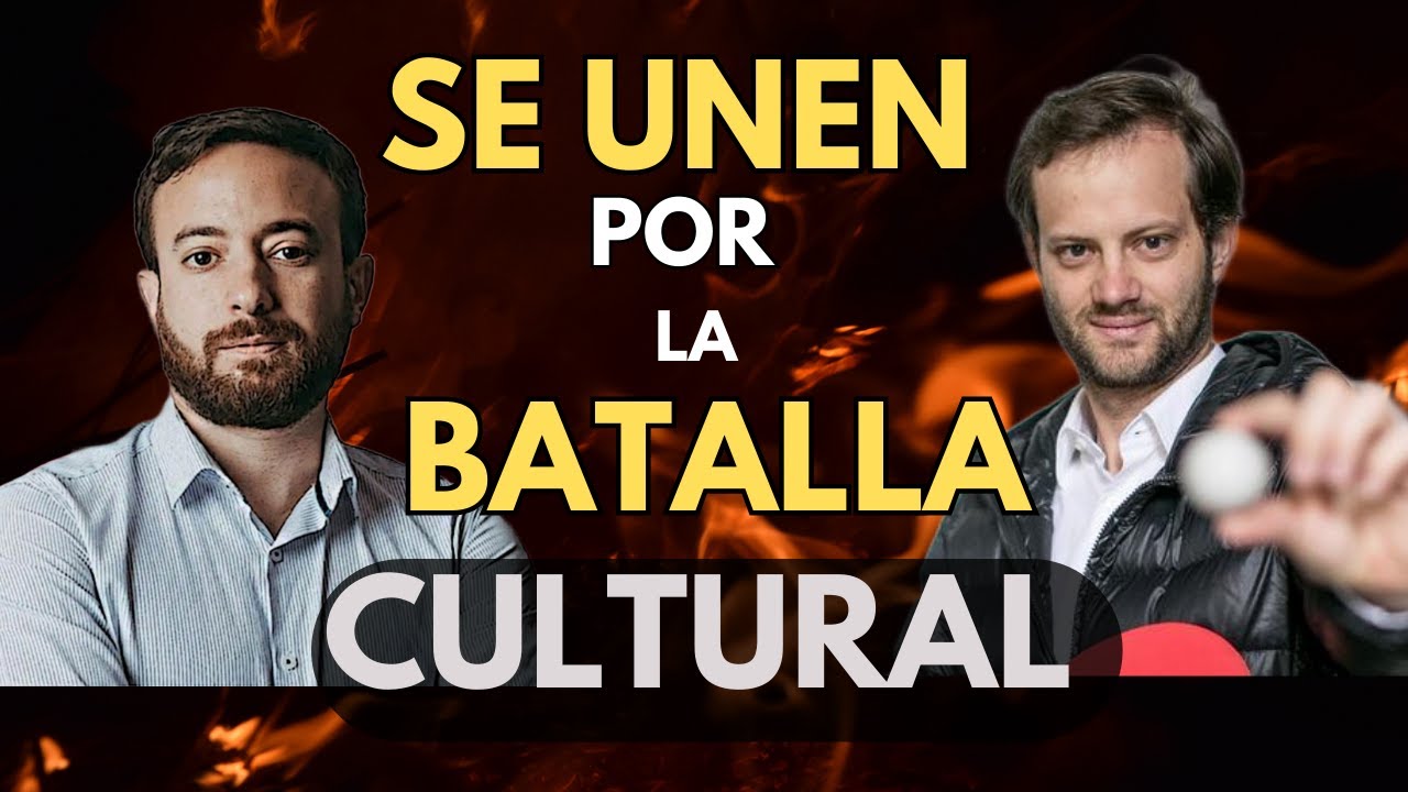 Agustín Laje y Axel Kaiser UNEN FUERZAS para dar Batalla Cultural - YouTube
