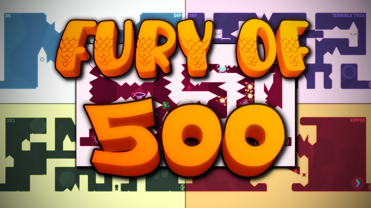 HOW TO PLATFORMER V2 | "FURY OF 500" 100% | Unrated Extreme Platformer ...
