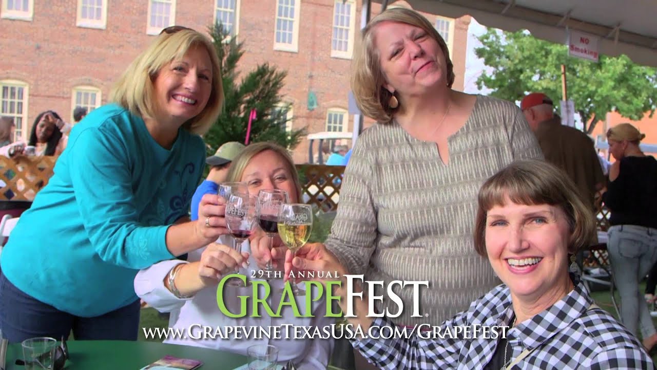 Grapevine, Texas - "2015 GrapeFest" travel destination video - YouTube