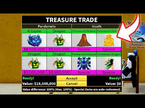 Buying ALL PERMANENT FRUITS with Physical Fruits ONLY in Blox Fruits ...