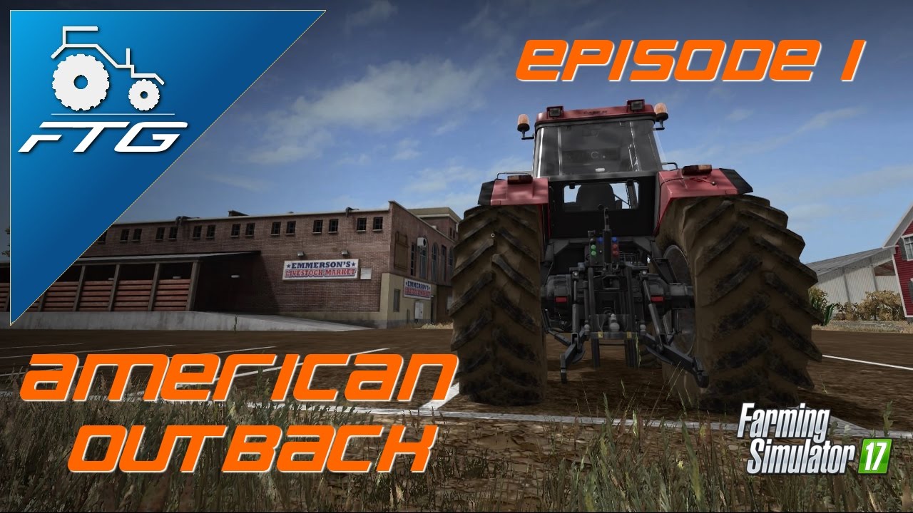FS17 - (PS4) NEW MAP !! | American Outback | Episode 1 - YouTube