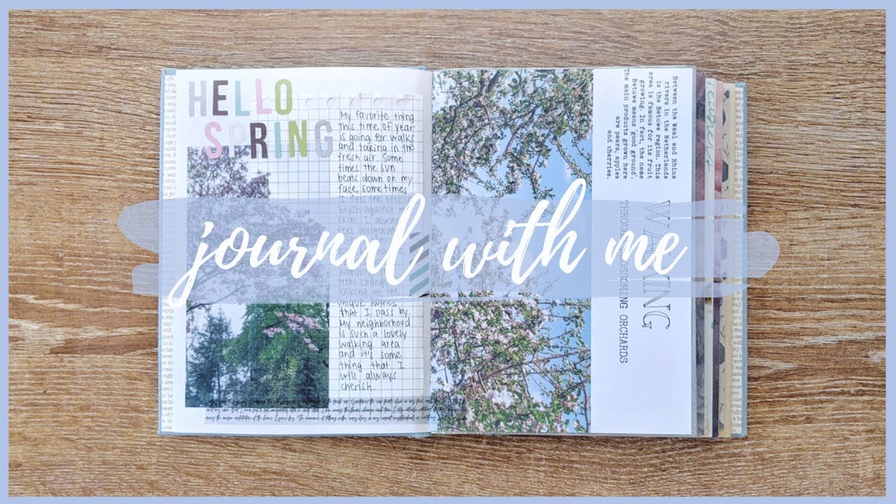 Junk Journal With Me 8 Junkjournaljuly Youtube