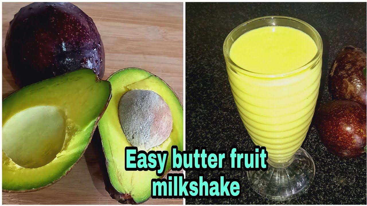 Avocado 🥑 Milkshake |Butter fruit Milkshake |easy Milkshake recipe ...