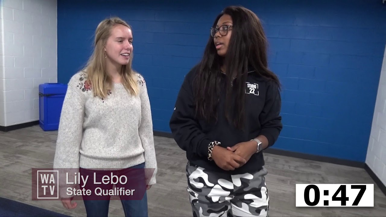 8 walking the halls Lily Lebo - YouTube