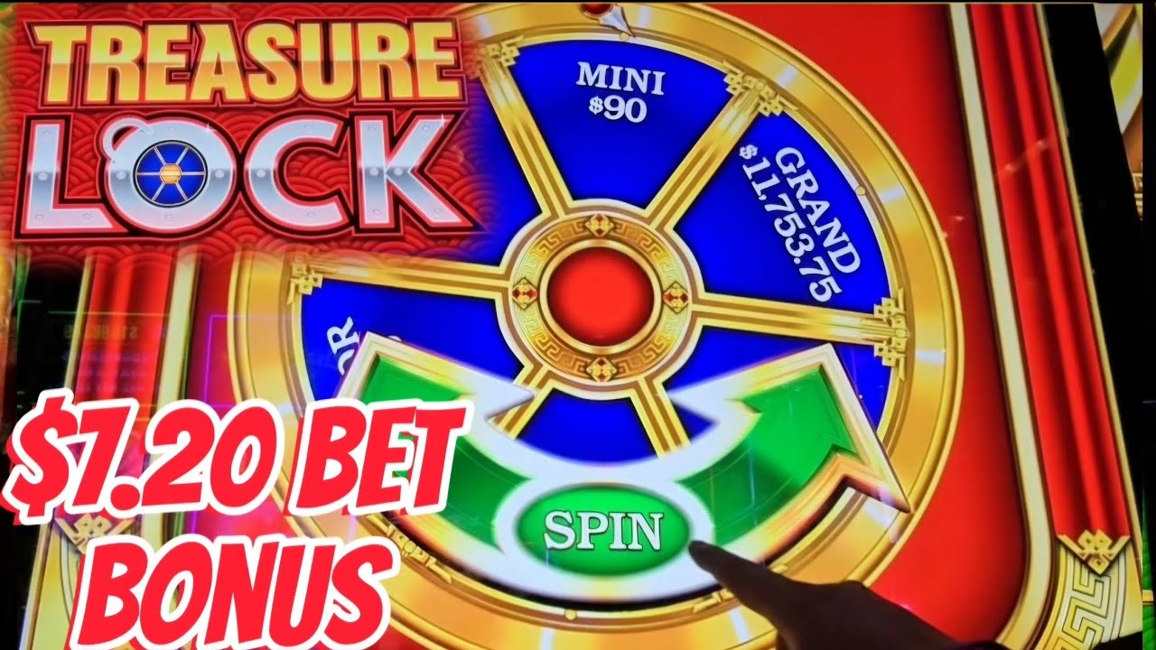 Wheel Spin on Treasure Lock! - YouTube