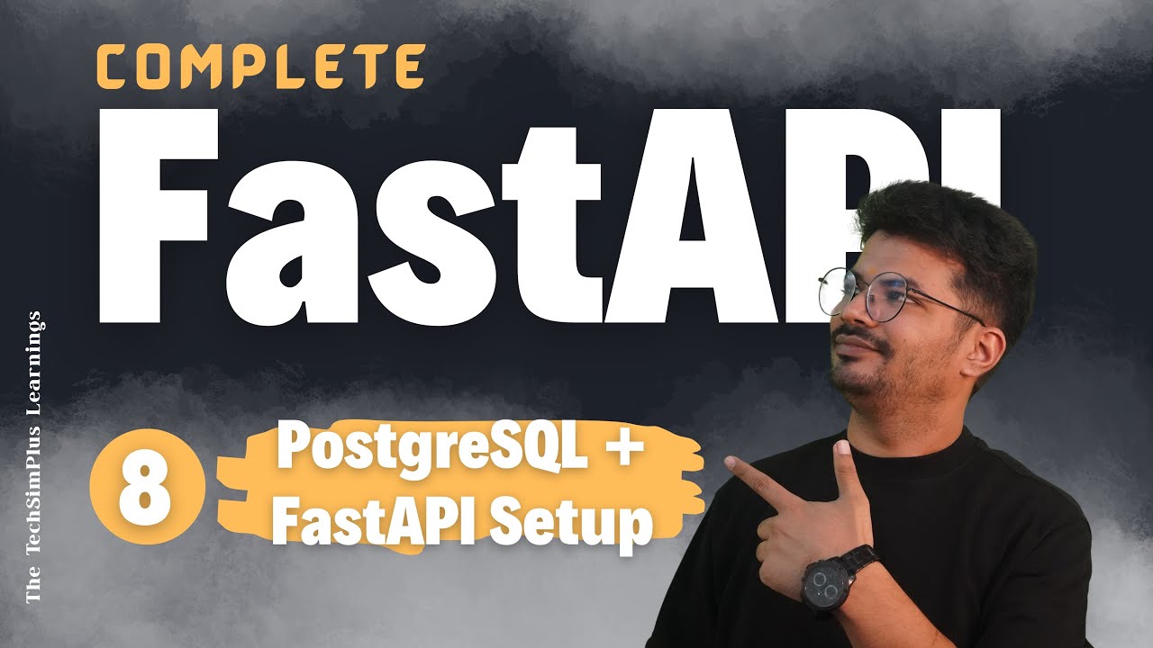 #8 Connect PostgreSQL Database with FastAPI using SQLAlchemy | FastAPI Tutorial #fastapi - YouTube