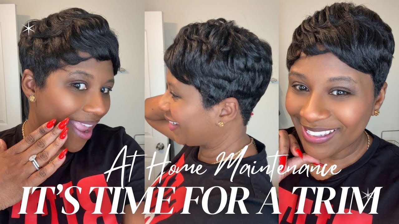 Pixie Cut Growth Journey + Real Life Talk 💬 A Little Trim & A Lot of ...