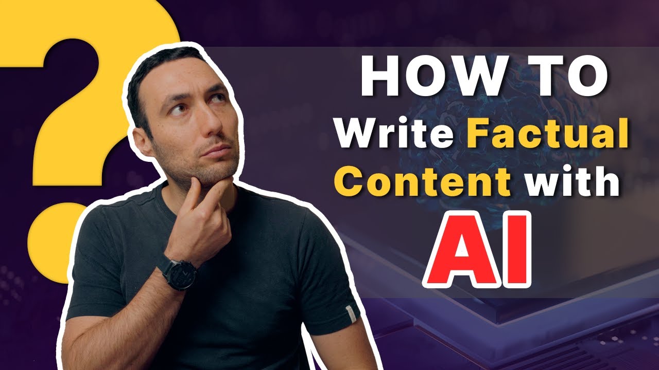 How To Write Factual Content With AI (3 Ai Tools) - YouTube