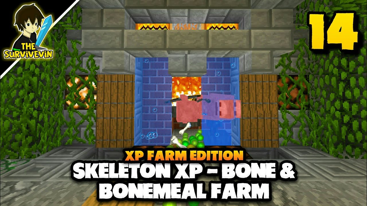 SKELETON XP FARM TERSUKSES 2019 | The Survivevin Minecraft Indonesia ...