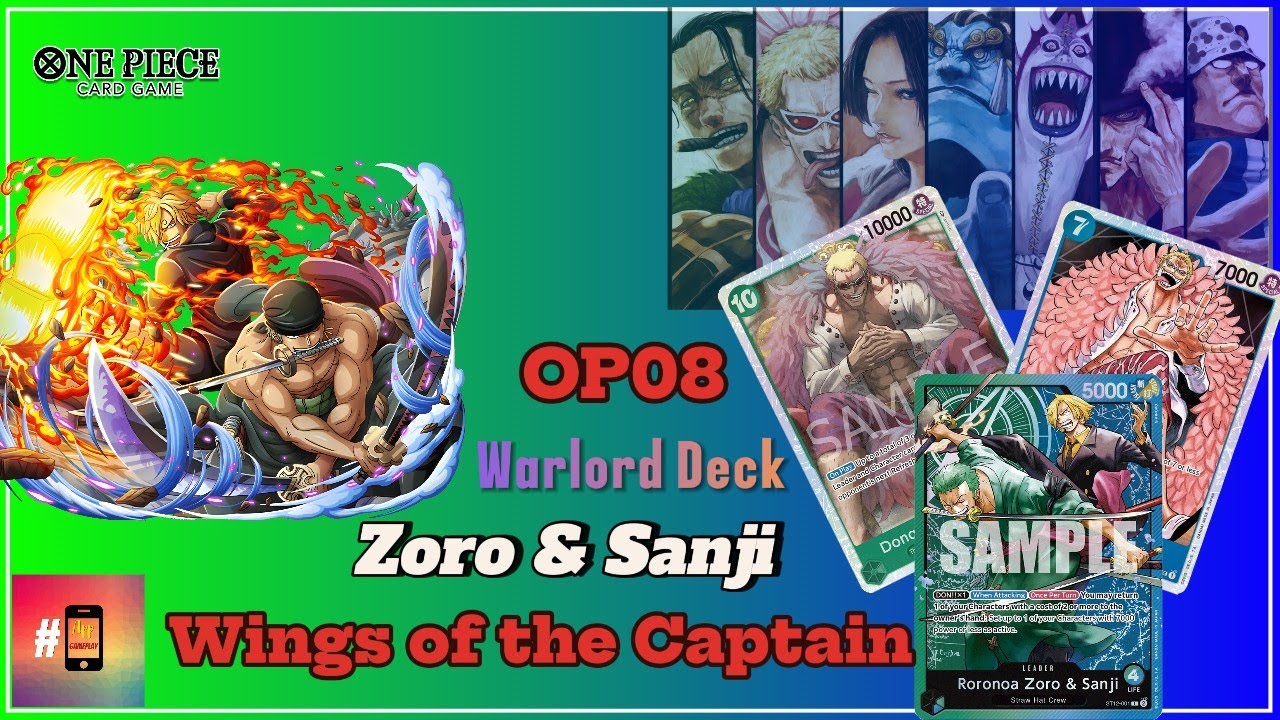 One Piece TCG: Zoro & Sanji Deck | Still going strong in OP08! 7 ...