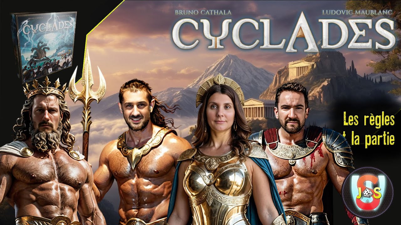 Cyclades - Les règles et la partie - YouTube