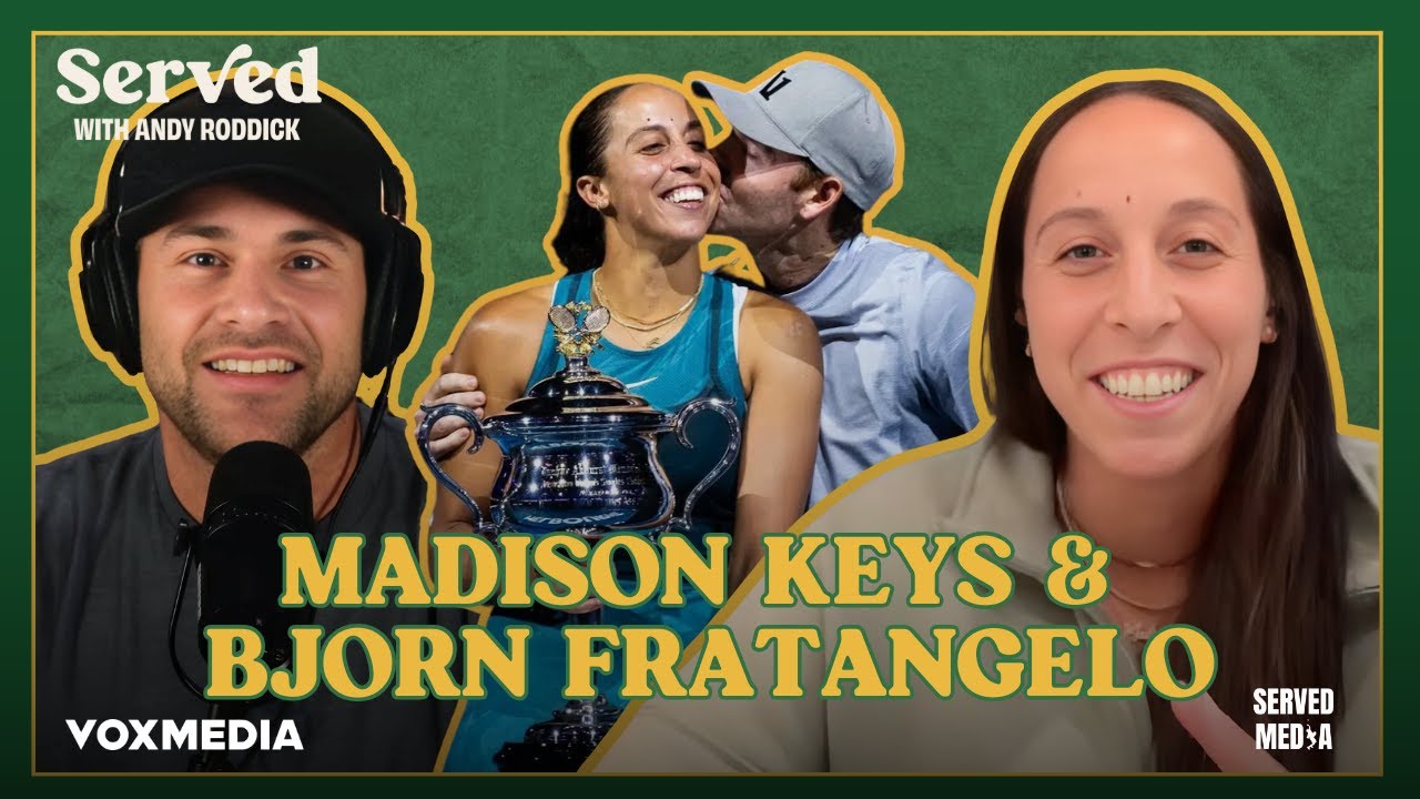 MADISON KEYS - 2025 AUSTRALIAN OPEN CHAMPION joins the show with coach ...
