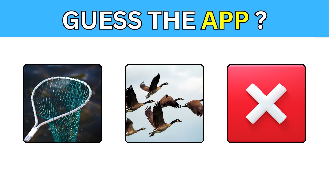 Guess the App Name Using Images | Fun Quiz Challenge 2025 | Guessing ...