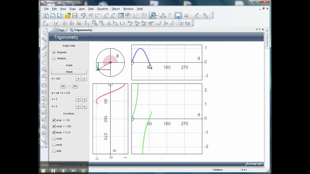 Mr Barton's Autograph Video 39 - Extras - Trigonometry - YouTube