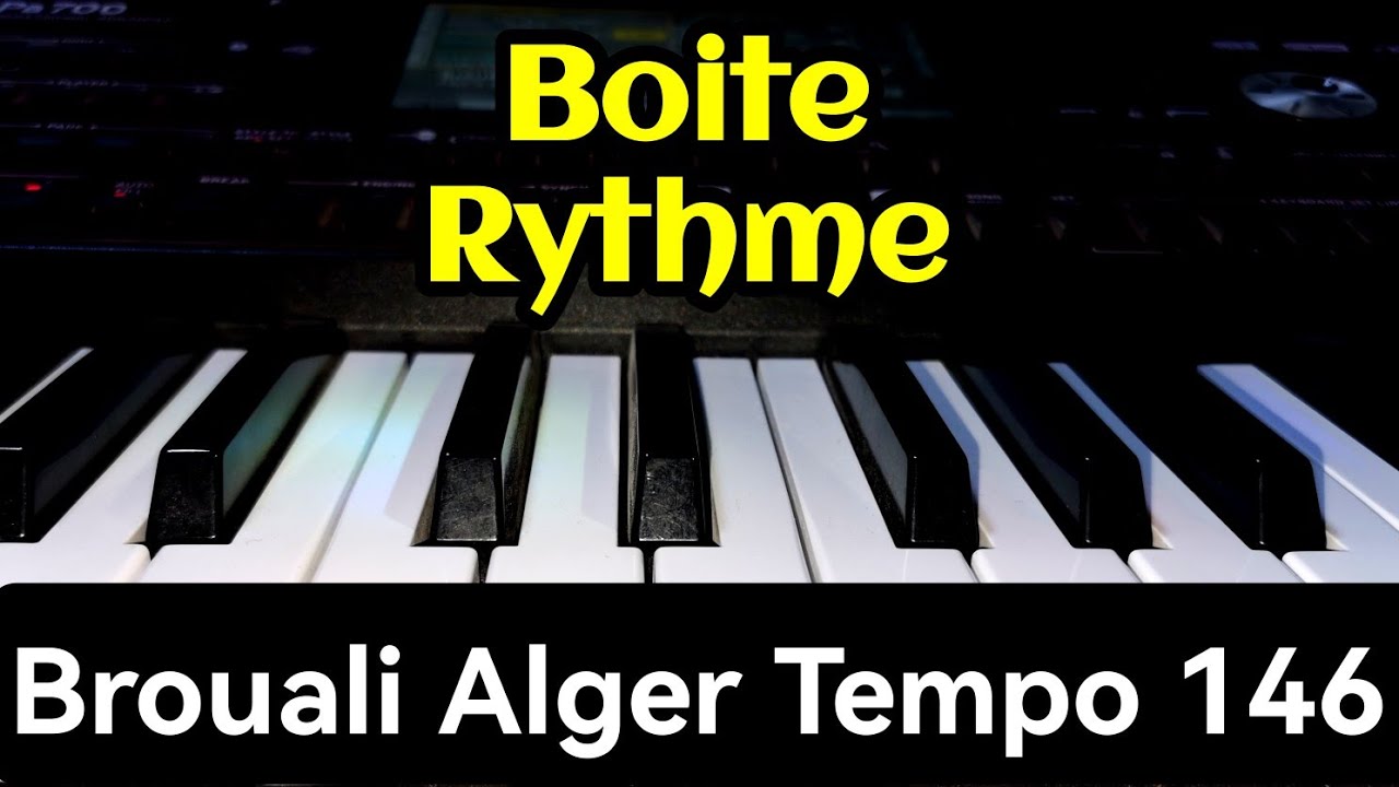 boite à rythme rai chaabi rai berouali Alger Tempo 146- ايقاع راي ...