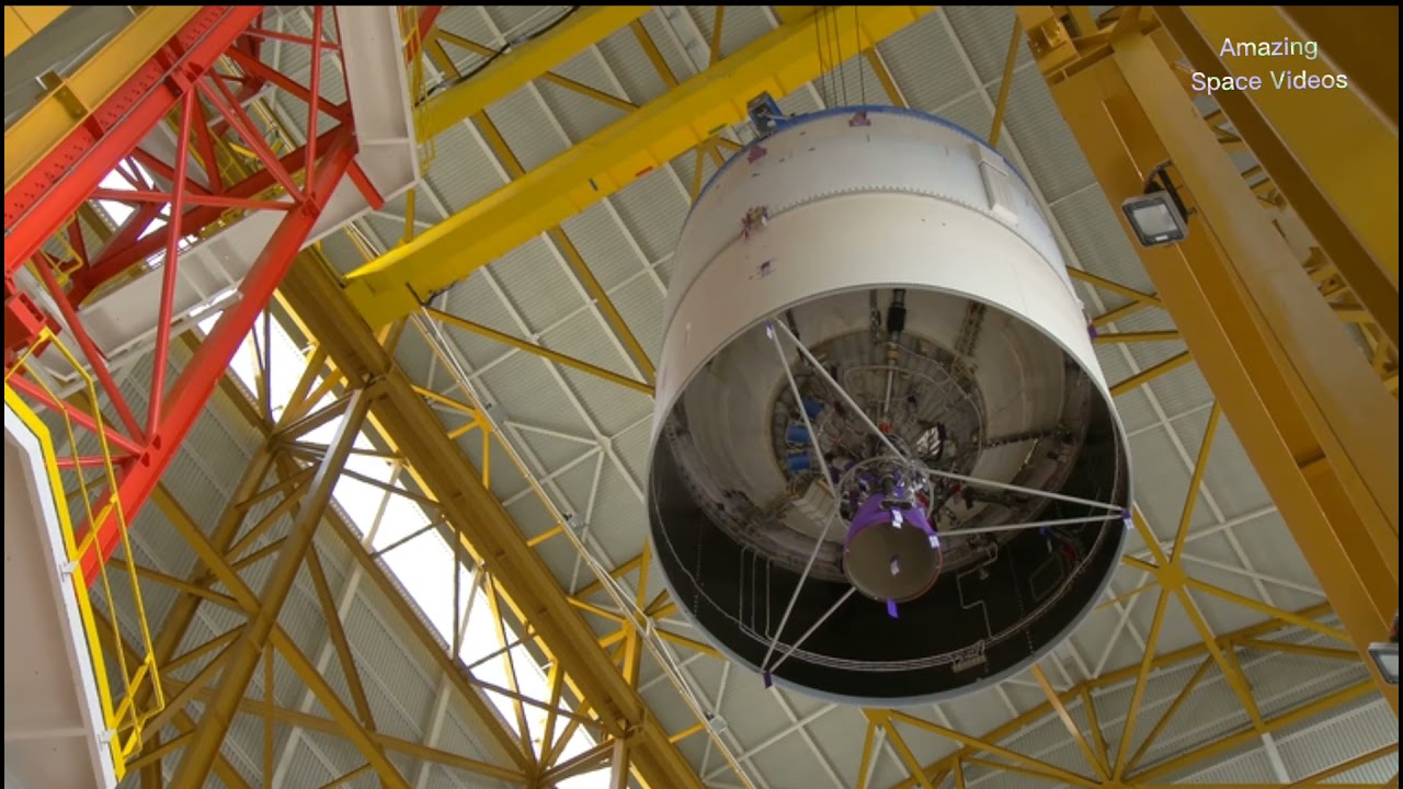 Ariane 5 upper stage for James Webb Space Telescope integrated with ...