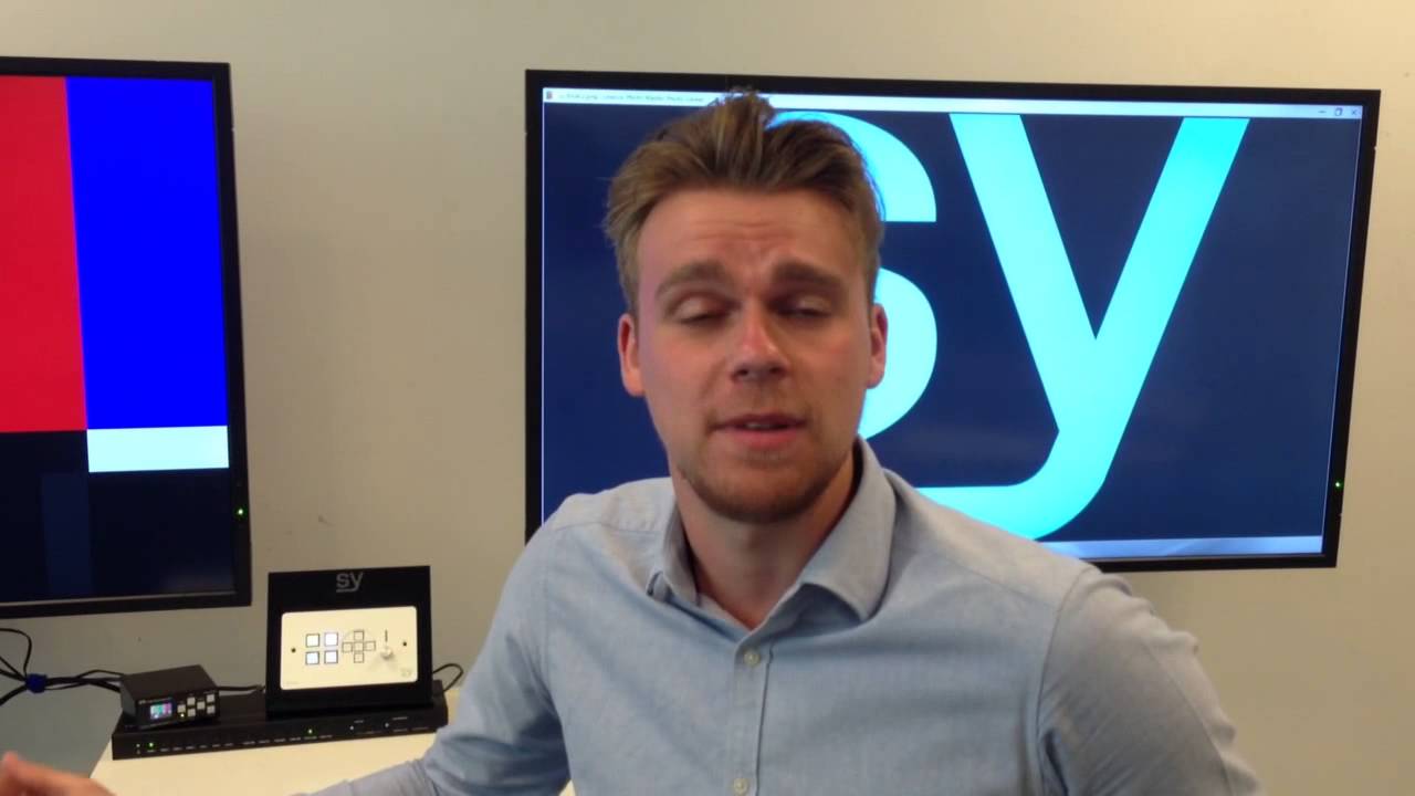 SY MS61 Presentation Switcher - YouTube