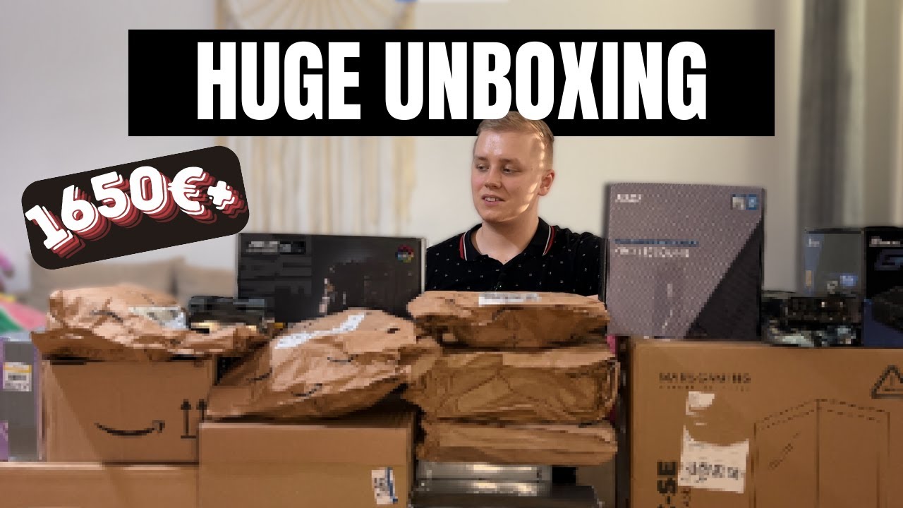 HUGE PC Components Unboxing - YouTube