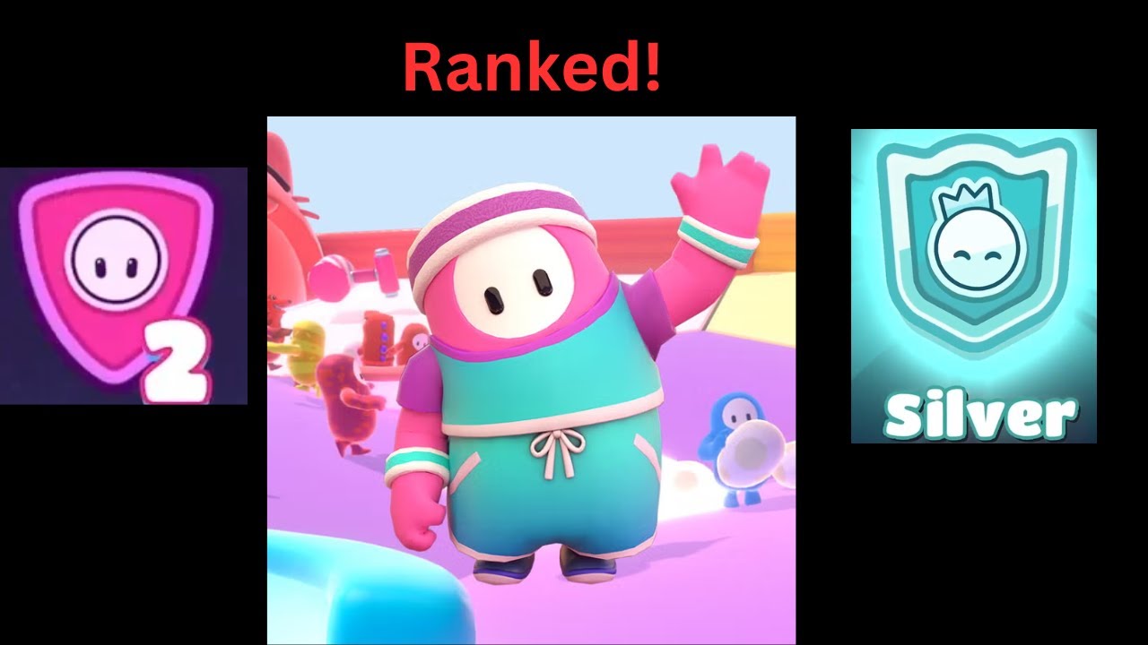 We Hit Silver!!! (Fall Guys Ranked) - YouTube