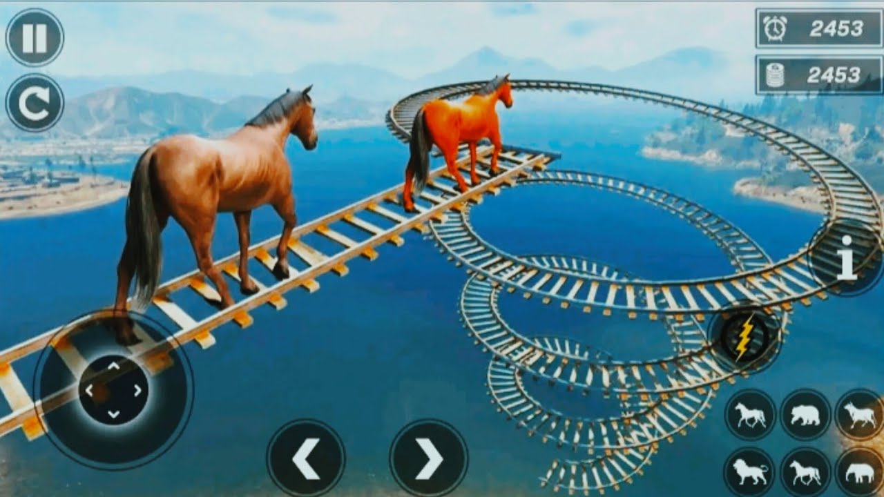GT Animal stunts gameplay - Animal racing 3D game 2025 - 4k - pr1 - YouTube