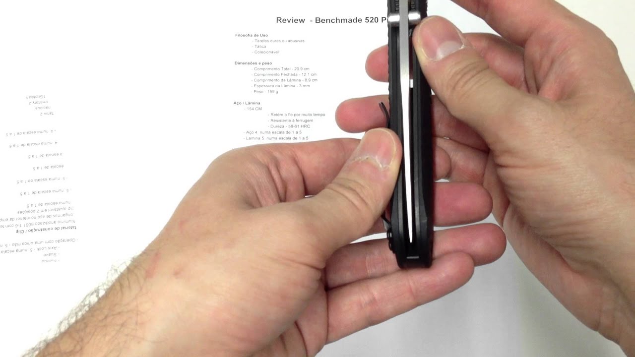Review - Benchmade 520 Presidio - YouTube