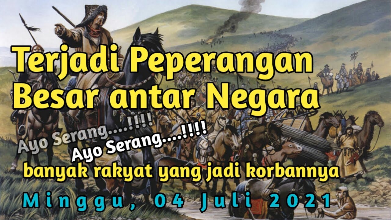 Peperangan 2 negara yang menyebabkan rakyatnya mati - YouTube
