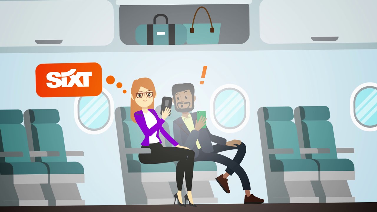 Sixt | Erklärvideo | 2D-Animation - produziert von Sommer&Co - YouTube